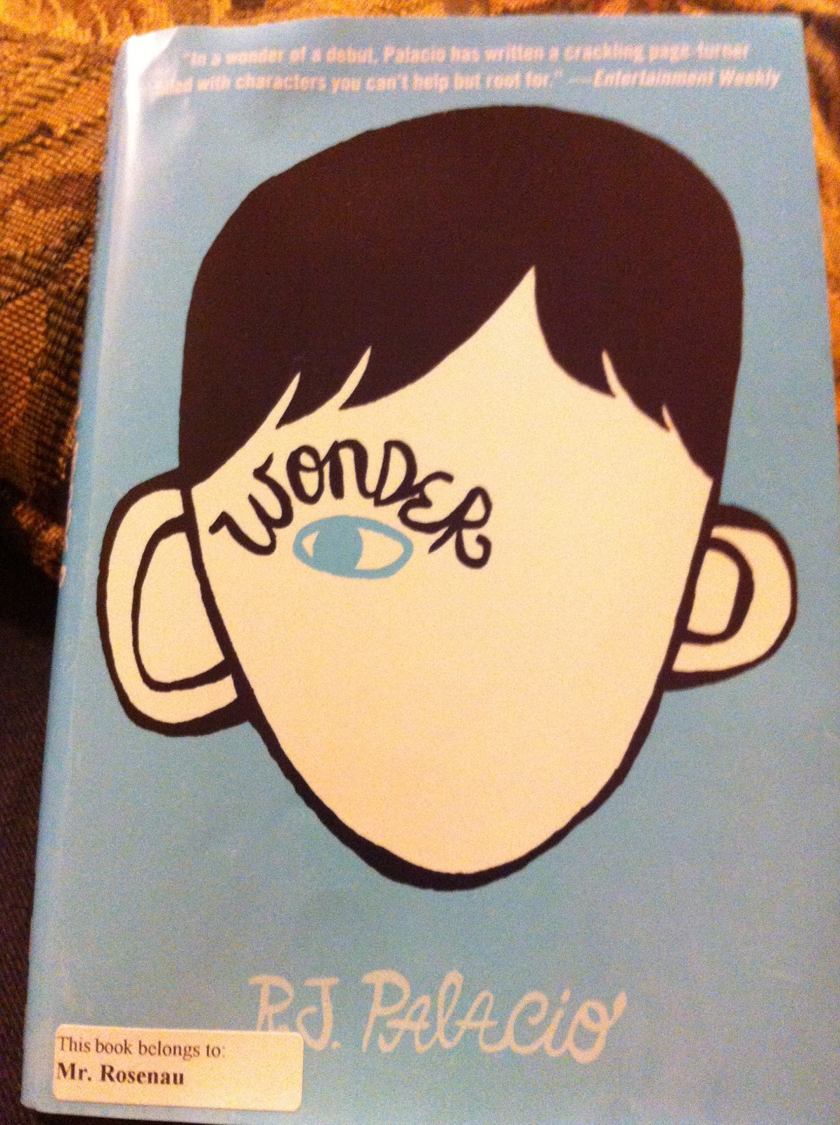 Randerson Ridge Library: Wonder by R.J Palacio